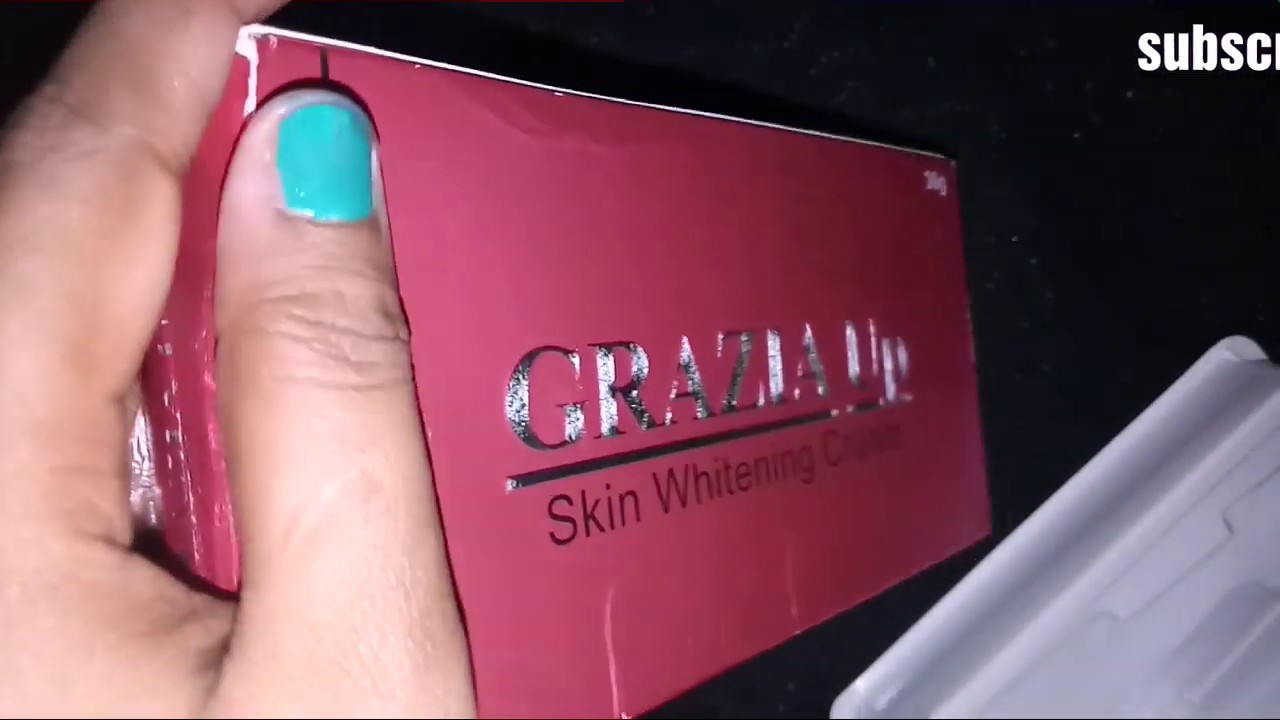 GRAZIA up skin whitening cream | side effects | result | honest review ...