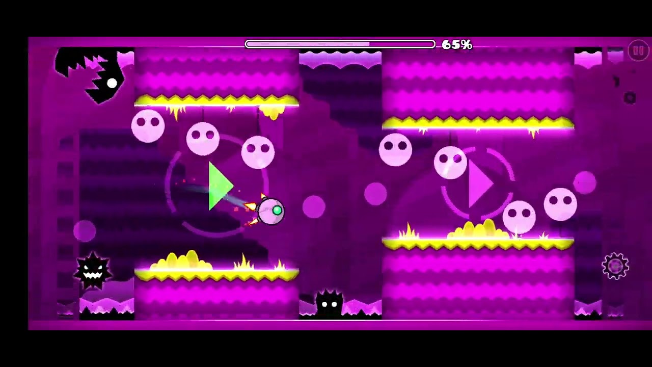Geometry Dash Lunar level 1: Active (All Coins) - YouTube