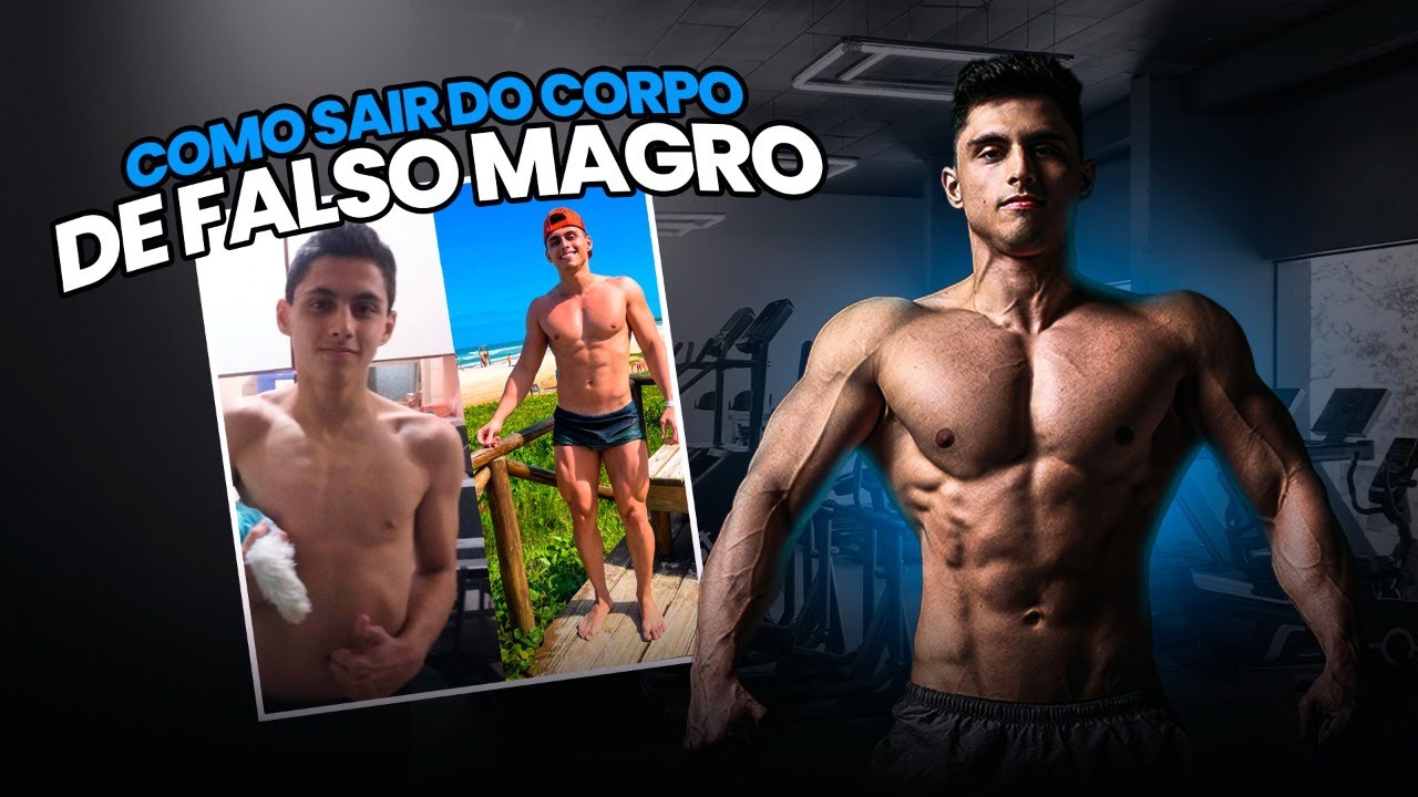 Como sair do corpo de falso magro (magro com barriga). - YouTube