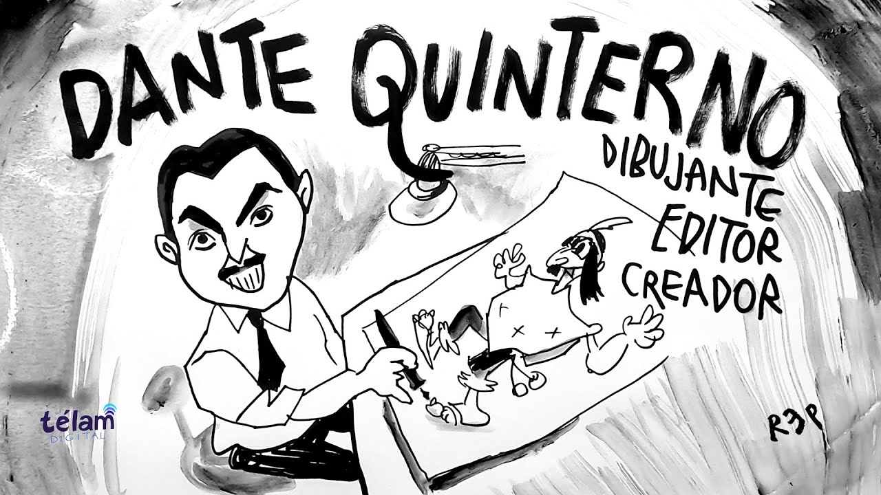Bellas Artes por REP: Dante Quinterno: dibujante, editor, creador - YouTube