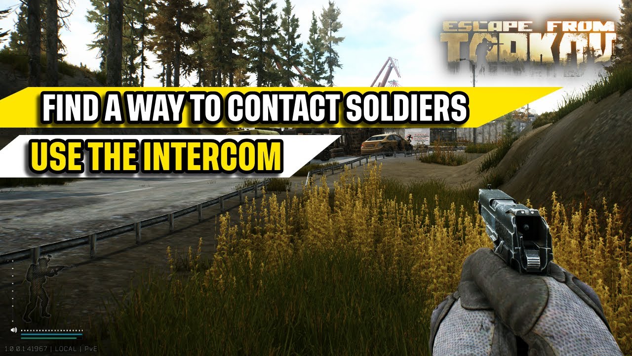 Find a Way to contact Soldiers & Use the Intercom "Tour" Task Escape ...