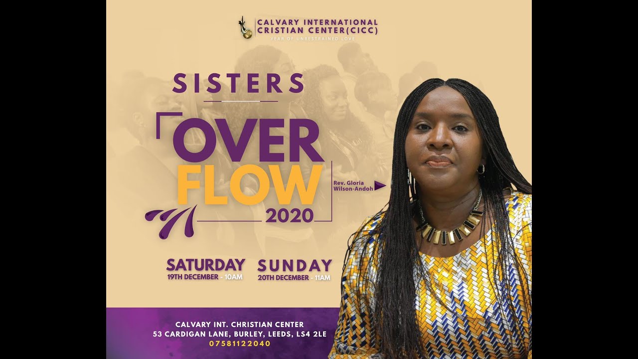 SISTERS OVERFLOW 2020 Day 1 | Live from Calvary Cathedral - YouTube