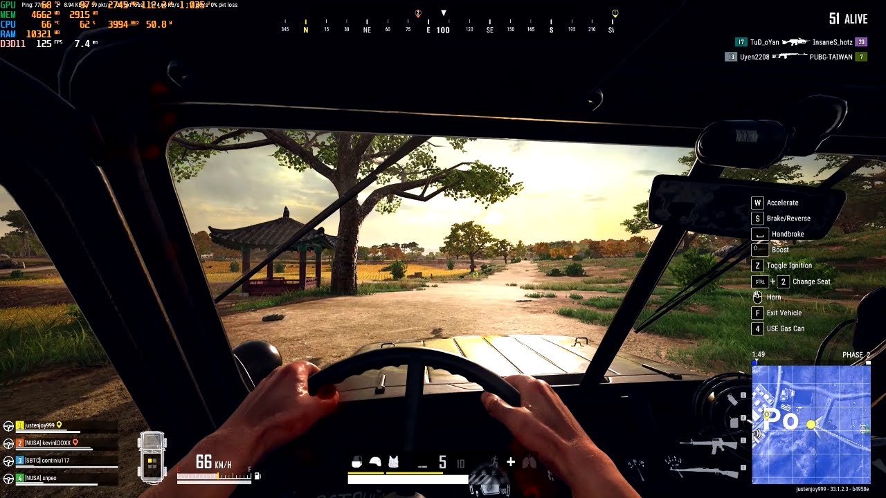 PUBG Driving Experience (No Commentary) #5 - YouTube