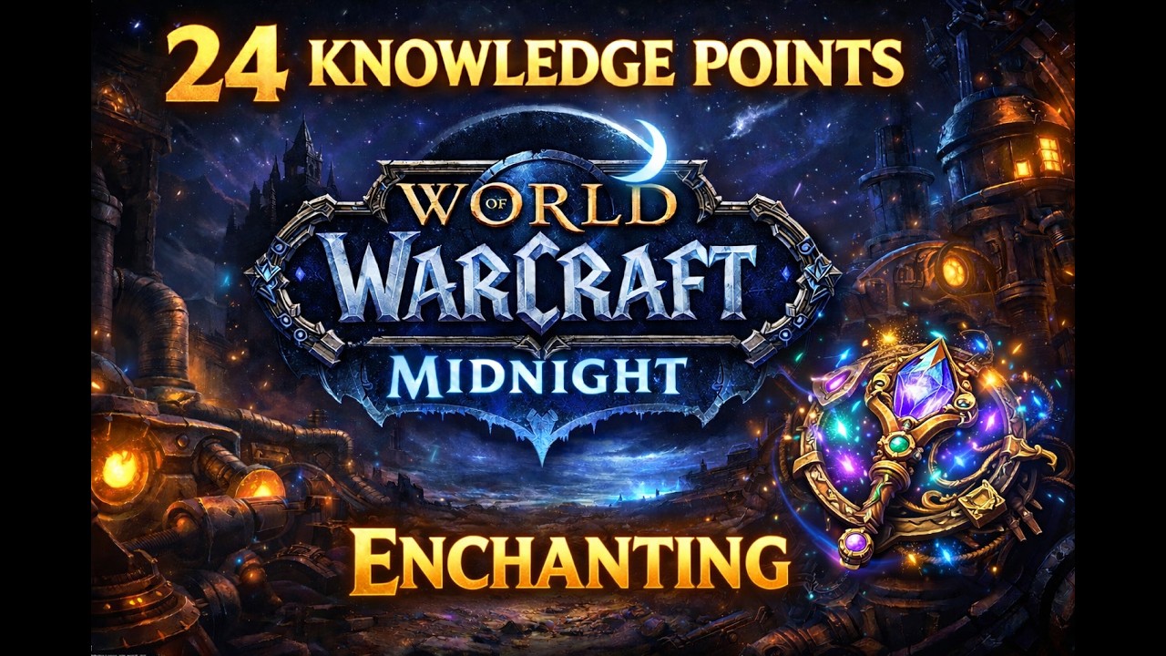 How To Get 24 Knowledge Points In Enchanting! (Midnight) - YouTube