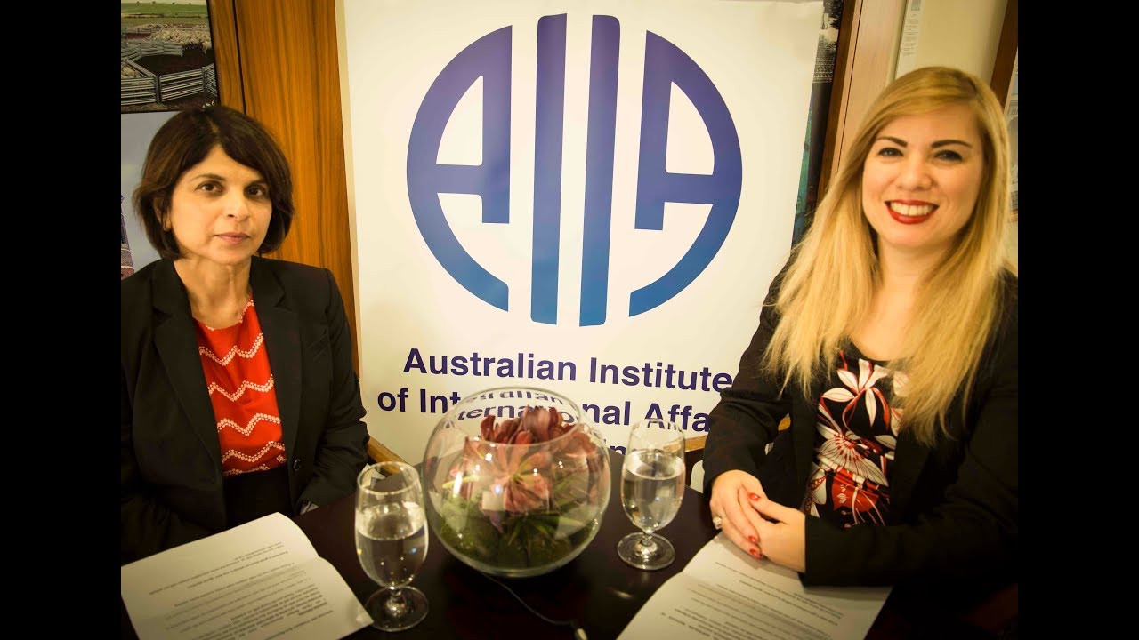 Professor Anu Rammohan discussing Australia-India Relations: Challenges ...