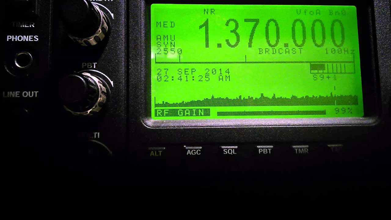 KWRT am 1370 Boonville, Mo 82 watts - YouTube