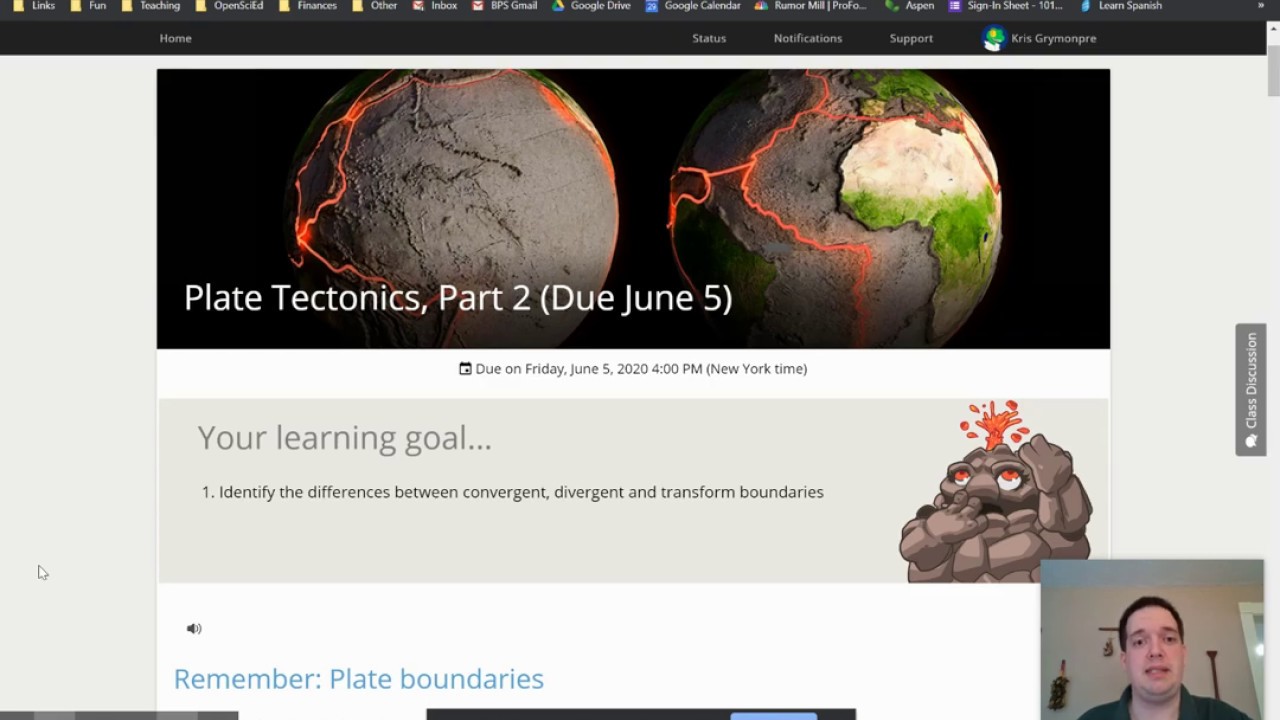 Plate Tectonics Youtube
