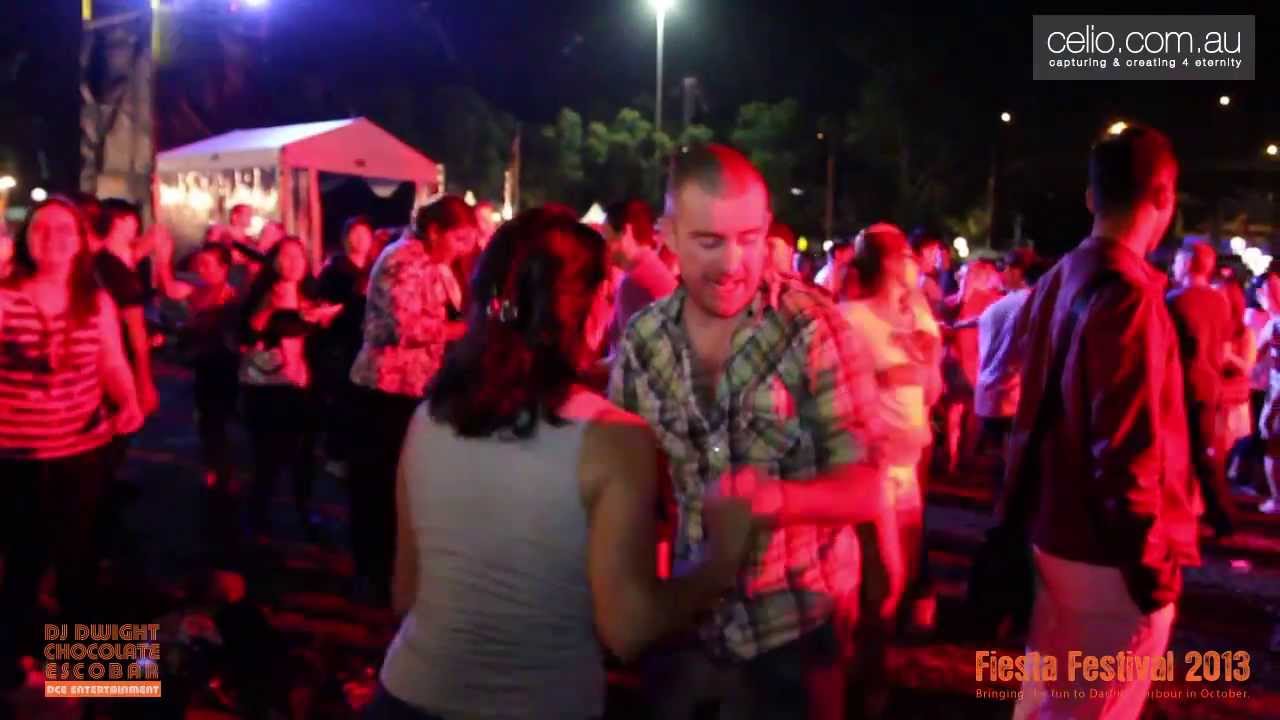 Dj Dwight Chocolate Escobar Rocking Darling Harbour Fiesta - YouTube