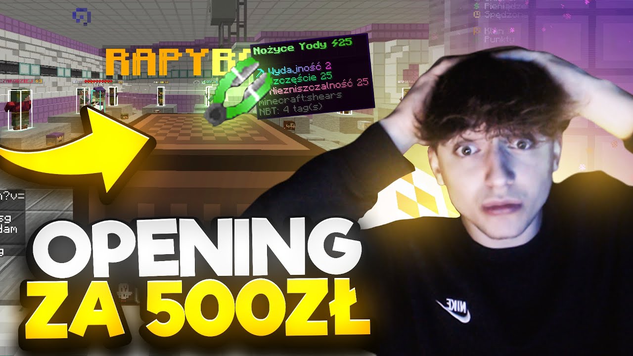 OPENING RAPYBOXOW ZA 500ZŁ NA BOXPVP RAPY.PL || NOZYCE YODY 25MLN ...