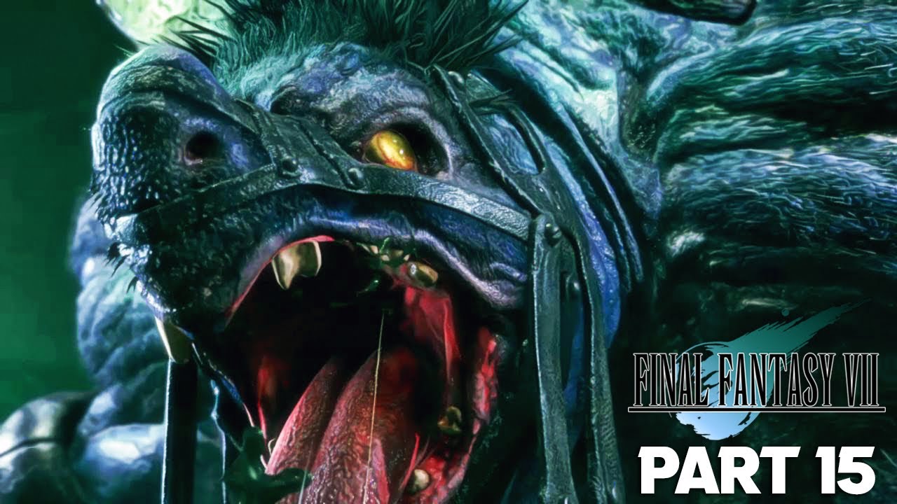 FINAL FANTASY 7 REMAKE Walkthrough Part 15 - ROUGH WATERS (PS4) - YouTube