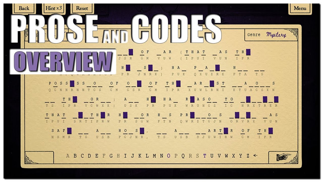 Prose & Codes Gameplay Overview | 2022 - YouTube
