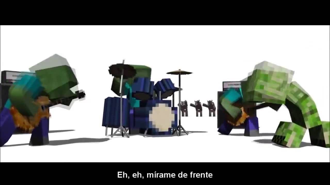 Canciòn de minecraft - YouTube