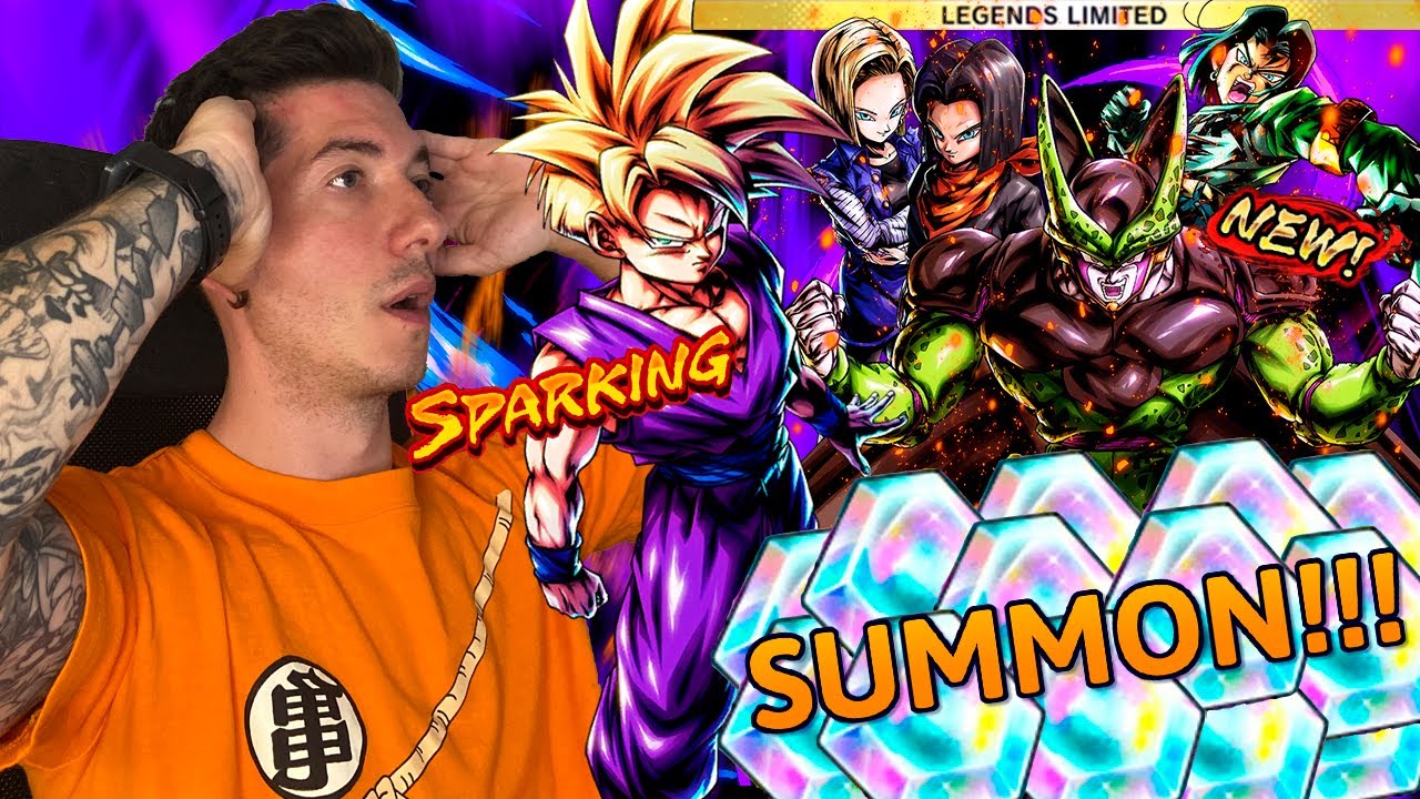 VAYA SUERTE EN EL SUMMON DEL NUEVO BANNER DE PERFECT CELL y GOHAN SSJ1 ...