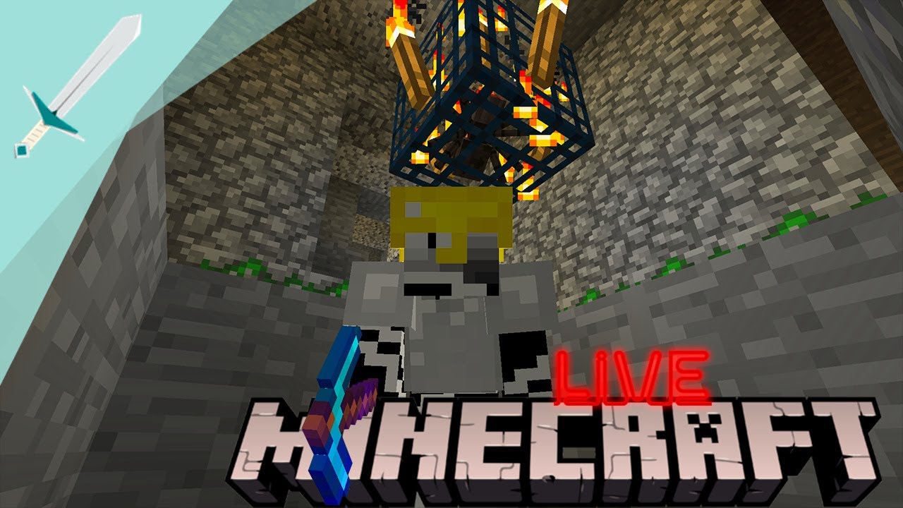 SPAWNER!! - Minecraft Livestream - YouTube