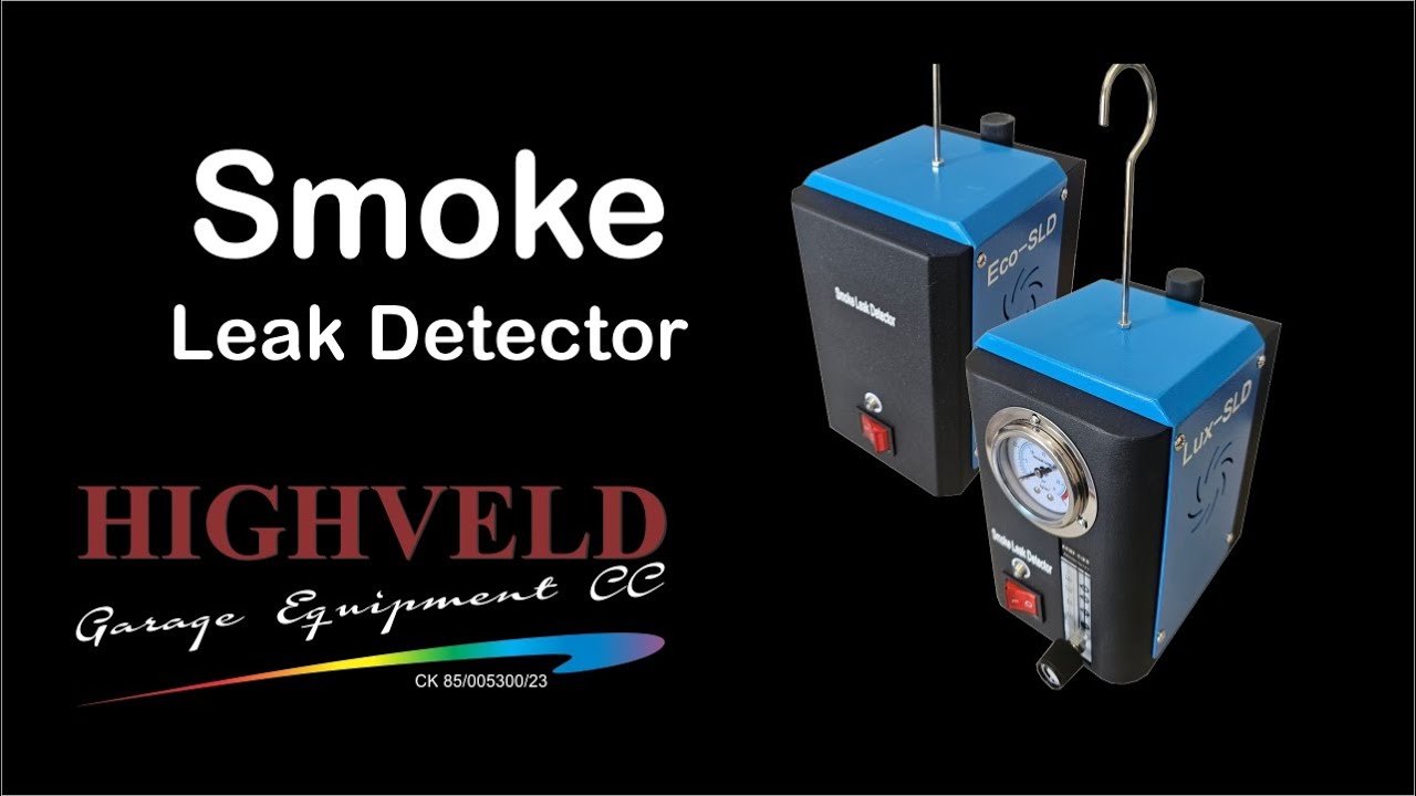 Smoke leak detector - YouTube