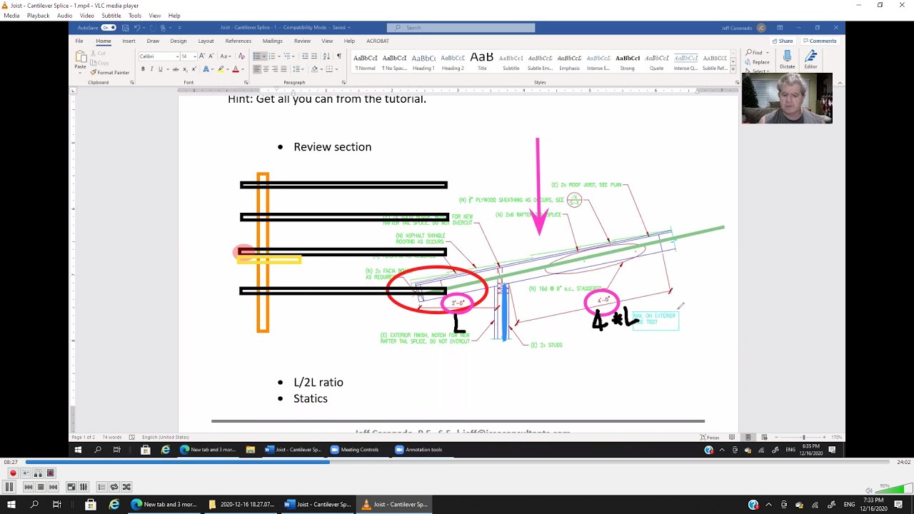 Joist Cantilever Splice 1 - YouTube