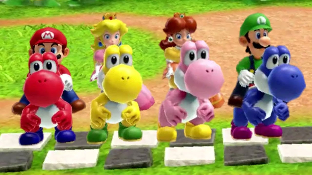 Super Mario Party Jamboree - All Racing Minigames - YouTube