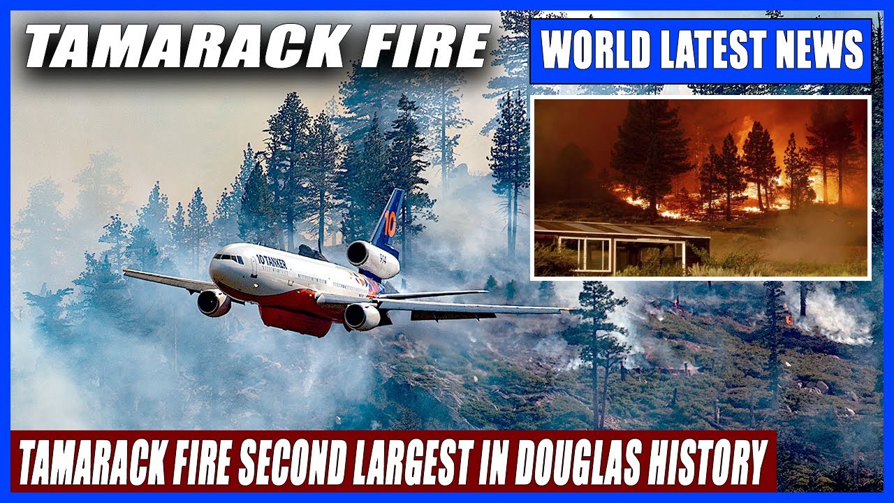 Tamarack Fire second largest in Douglas history - YouTube