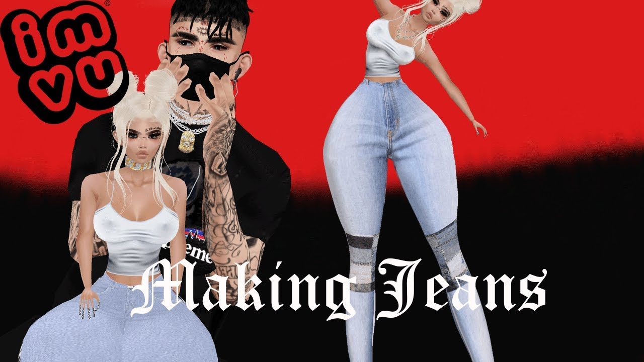 IMVU: CREATING JEANS @SHOP 2am - YouTube