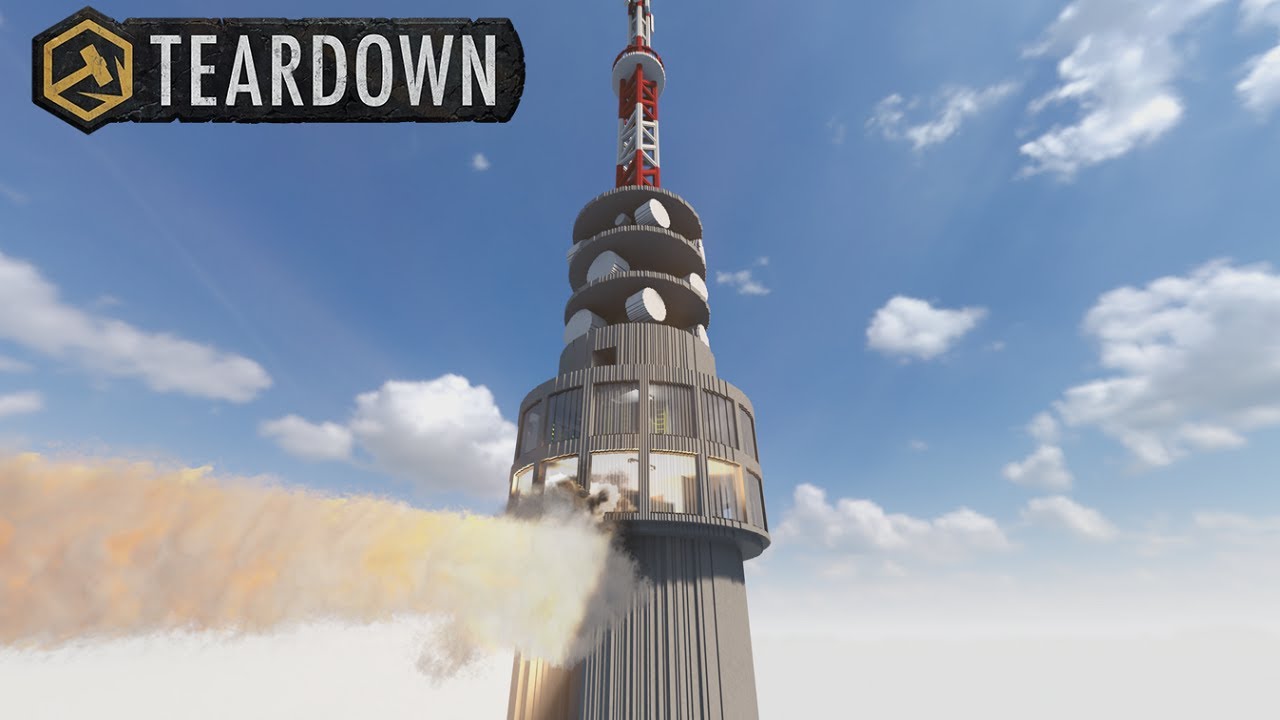 TEARDOWN - Let's Destroy Telecommunications Tower - Nuclear Bomb | AC ...