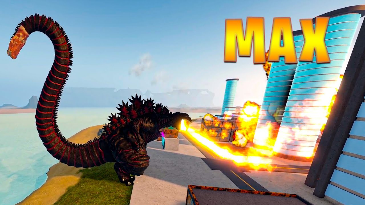 Shin Godzilla Max State and Battle - Roblox Kaiju Universe - YouTube