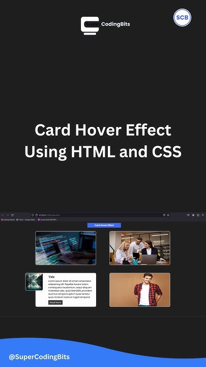Card Hover Effect Using Html And Css Css3 Html5 Coding Webdesign Card Codes 
