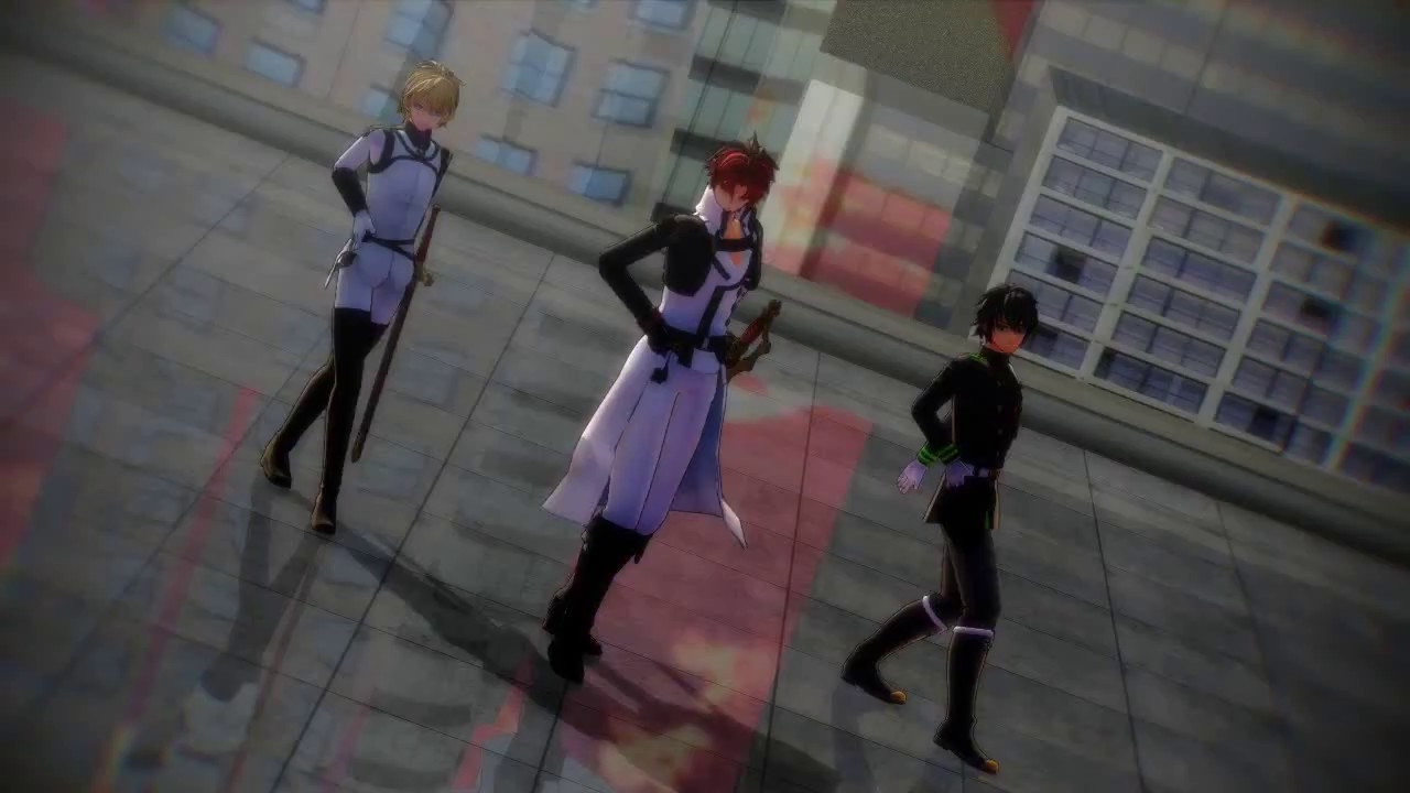 【Owari no Seraph_MMD】Koshitantan 【Crowley/yuu/Mika】 - YouTube