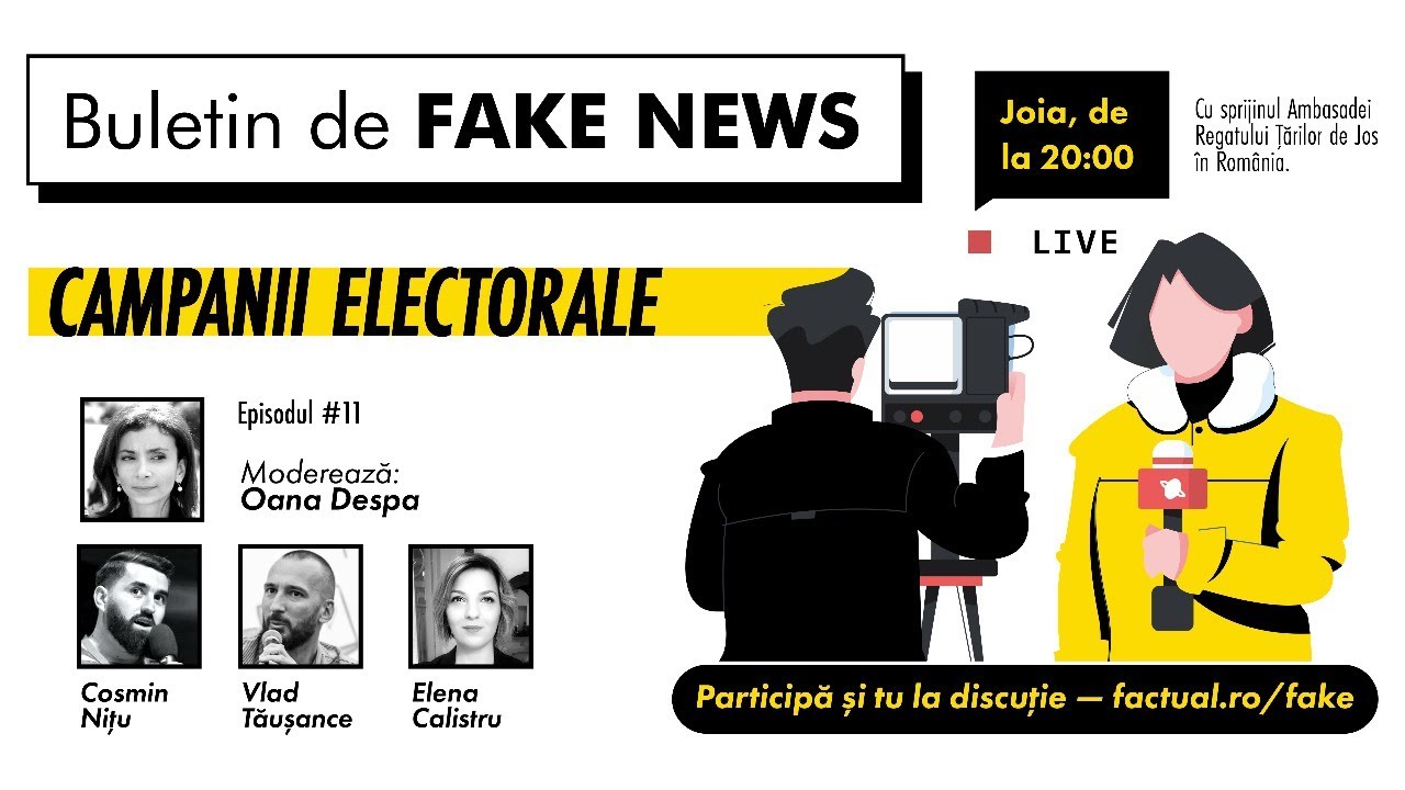 Buletin de Fake News - #11 Fake News în campania electorală - YouTube