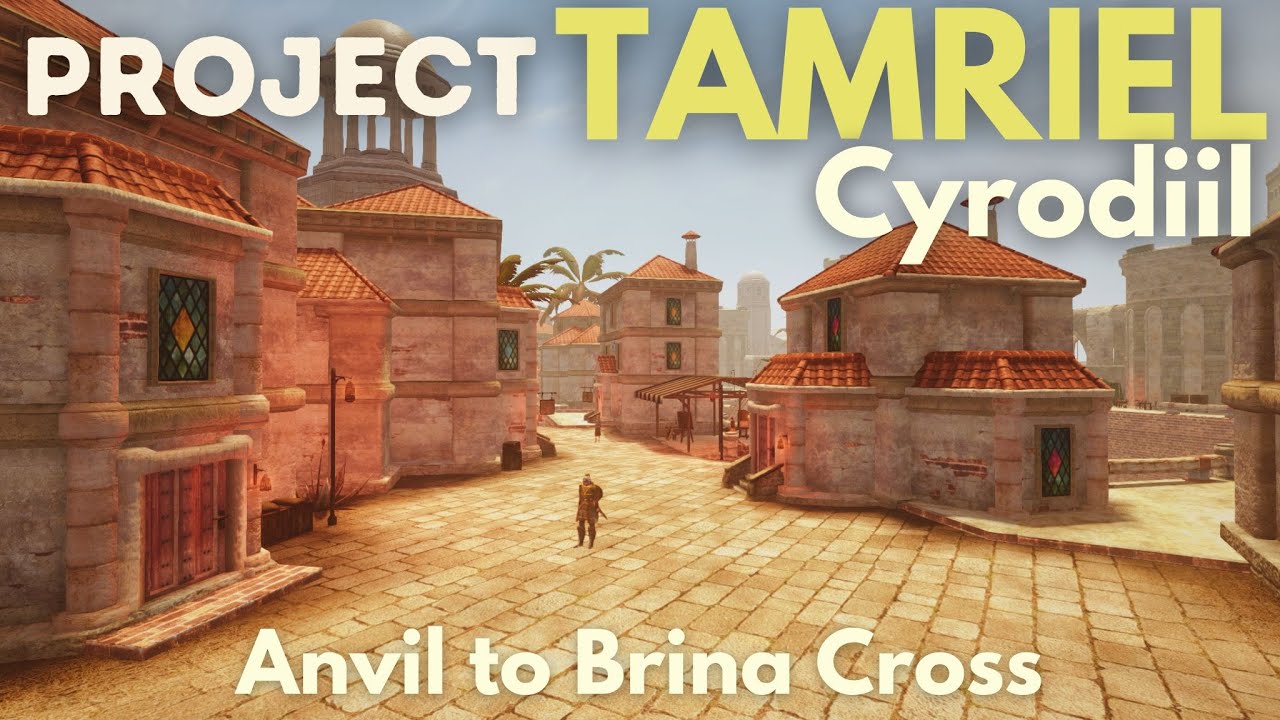 Project Tamriel Abecean Shores: Walk from Anvil to Brina Cross | QnA ...