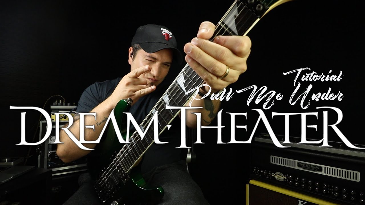Dream Theater - "Pull Me Under" - Guitar Solo - Tutorial - Backing ...