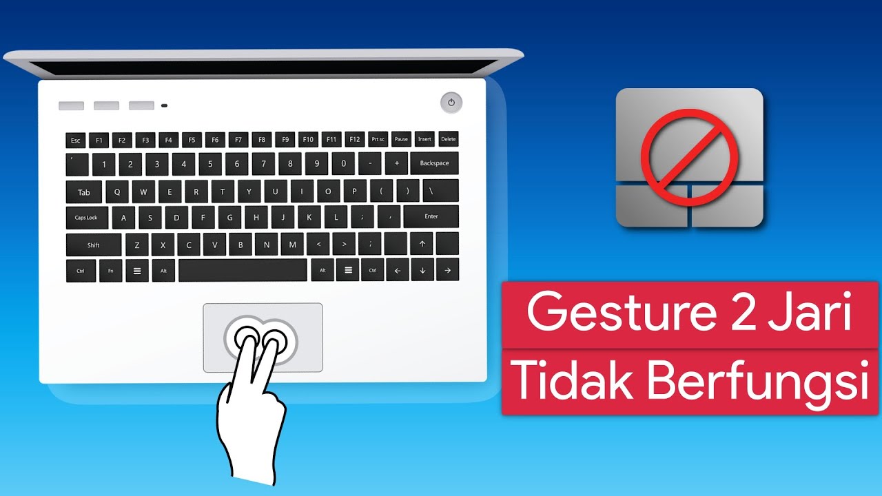 Cara Mengatasi tidak bisa Scroll 2 Jari Pada Touchpad Laptop - YouTube
