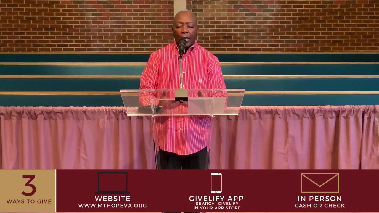 Sunday Virtual Worship Experience | Worship is My Weapon - Min. Eric ...