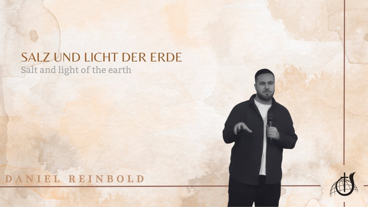 Salz und Licht der Erde | Daniel Reinbold | 29.12.2024 - YouTube