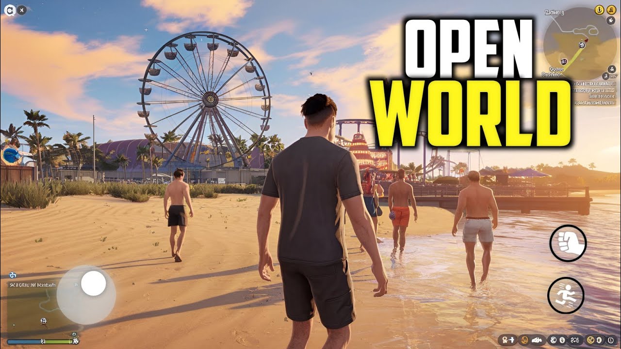 10 Best OPEN WORLD Games for ANDROID | Offline & Online !! - YouTube