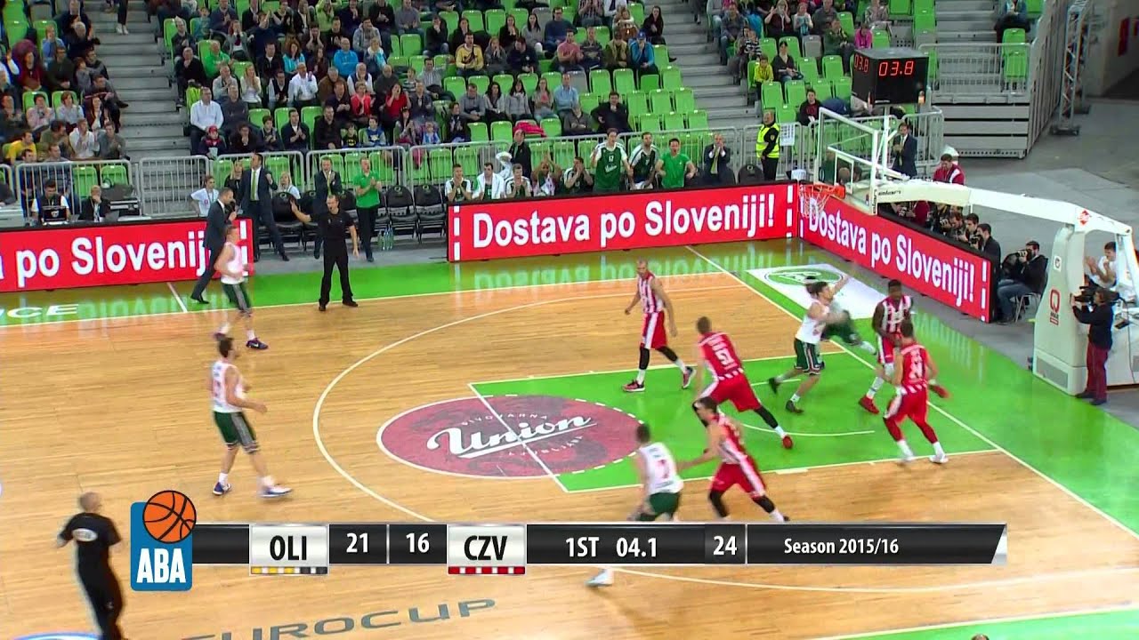 Dawan Robinson scores his first points for Union Olimpija - YouTube