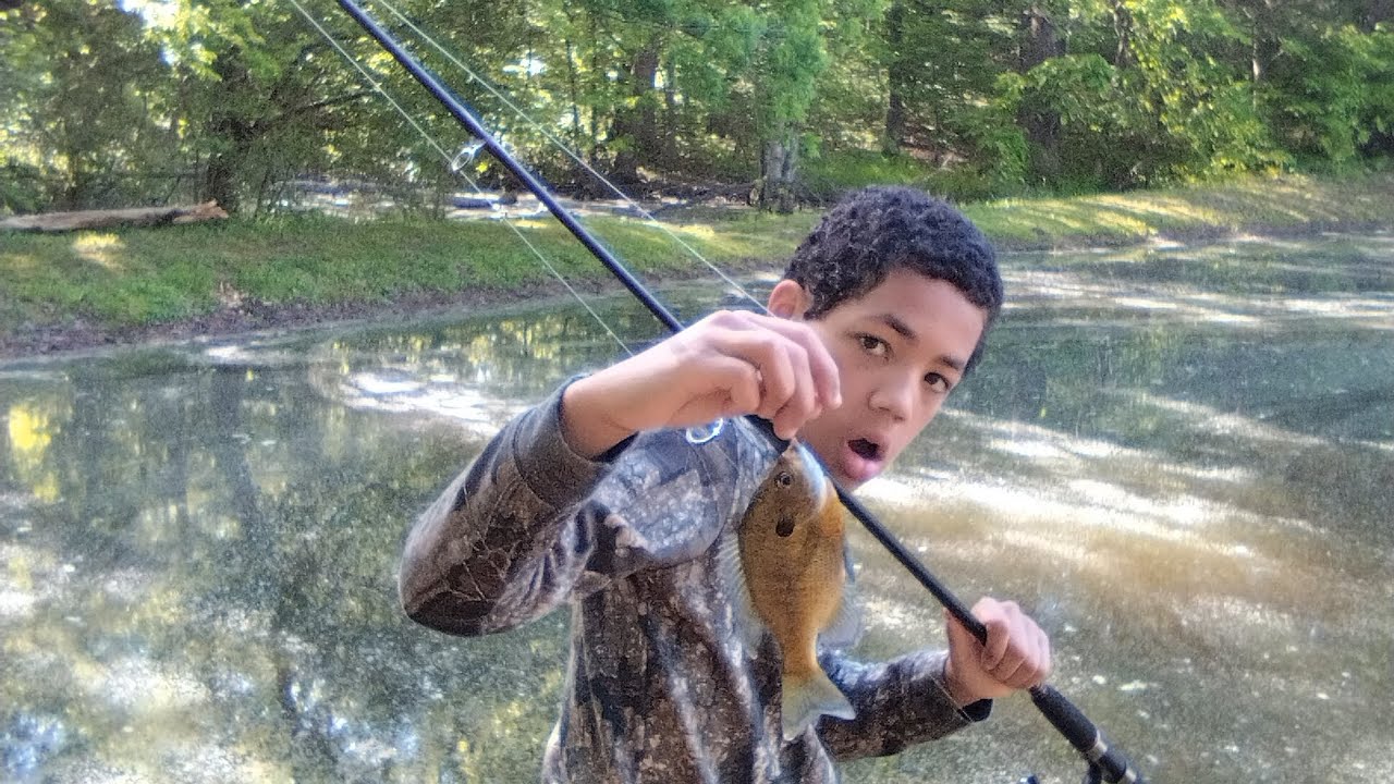 Fishing For Giant Bluegill - YouTube
