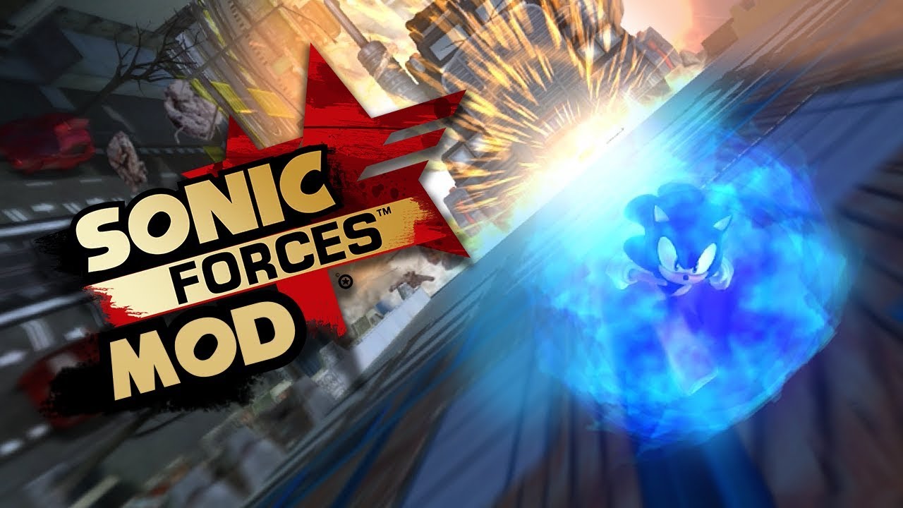 Sonic Generations : Forces Sonic in Destroyed City Escape - YouTube