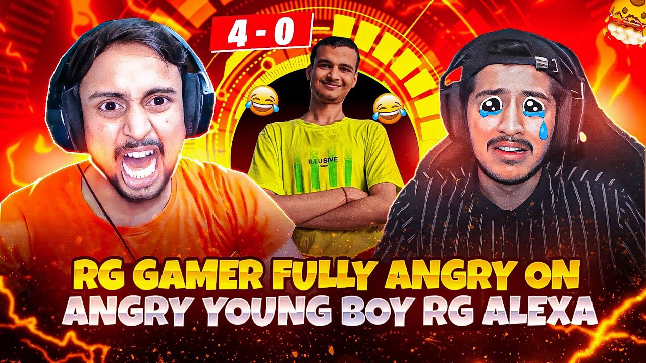 ANGRY YOUTUBER😈 ABUSING ANGRY YOUNG BOY🤬 AFTER LOOSING A GAME 4-0🤣 ...