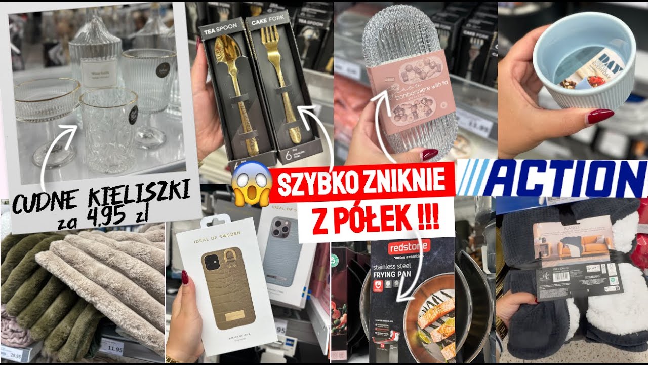 ‼️ ACTION CUDNE ŻEBROWANE SZKŁO 😱 KRYSZTAŁOWA BOMBONIERKA ️ CO NOWEGO W ...
