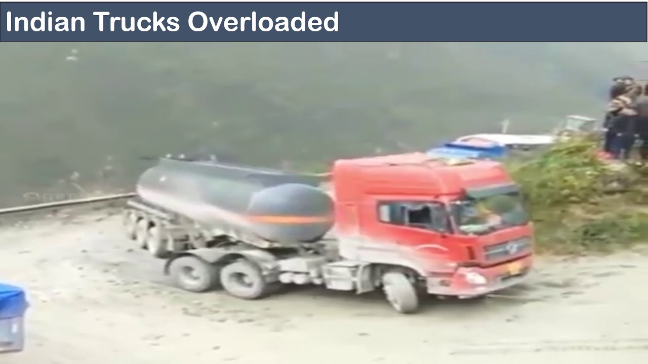Funny Overloading Truck Compilation - YouTube