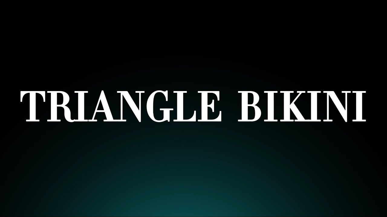Learn How to Pronounce 'Triangle Bikini'! Correctly (Fashion Apparel ...