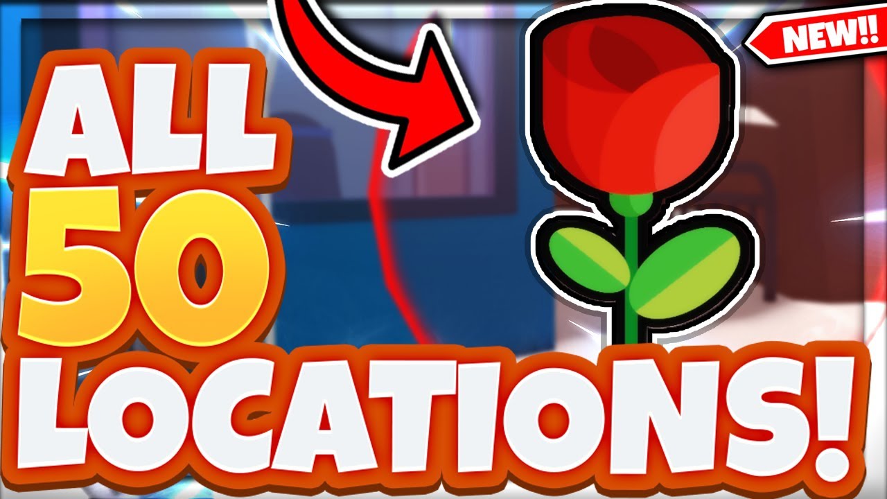 ALL *50* ROSE LOCATIONS In Roblox Penguin Tycoon! Valentines Event ...