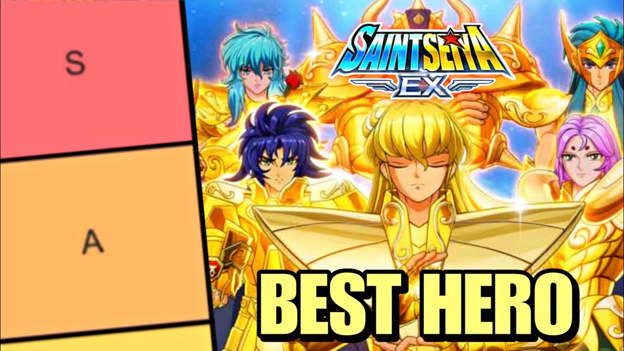SAINT SEIYA EX - TIER LIST & REROLL GUIDE (BEST HERO FOR GACHA) - YouTube