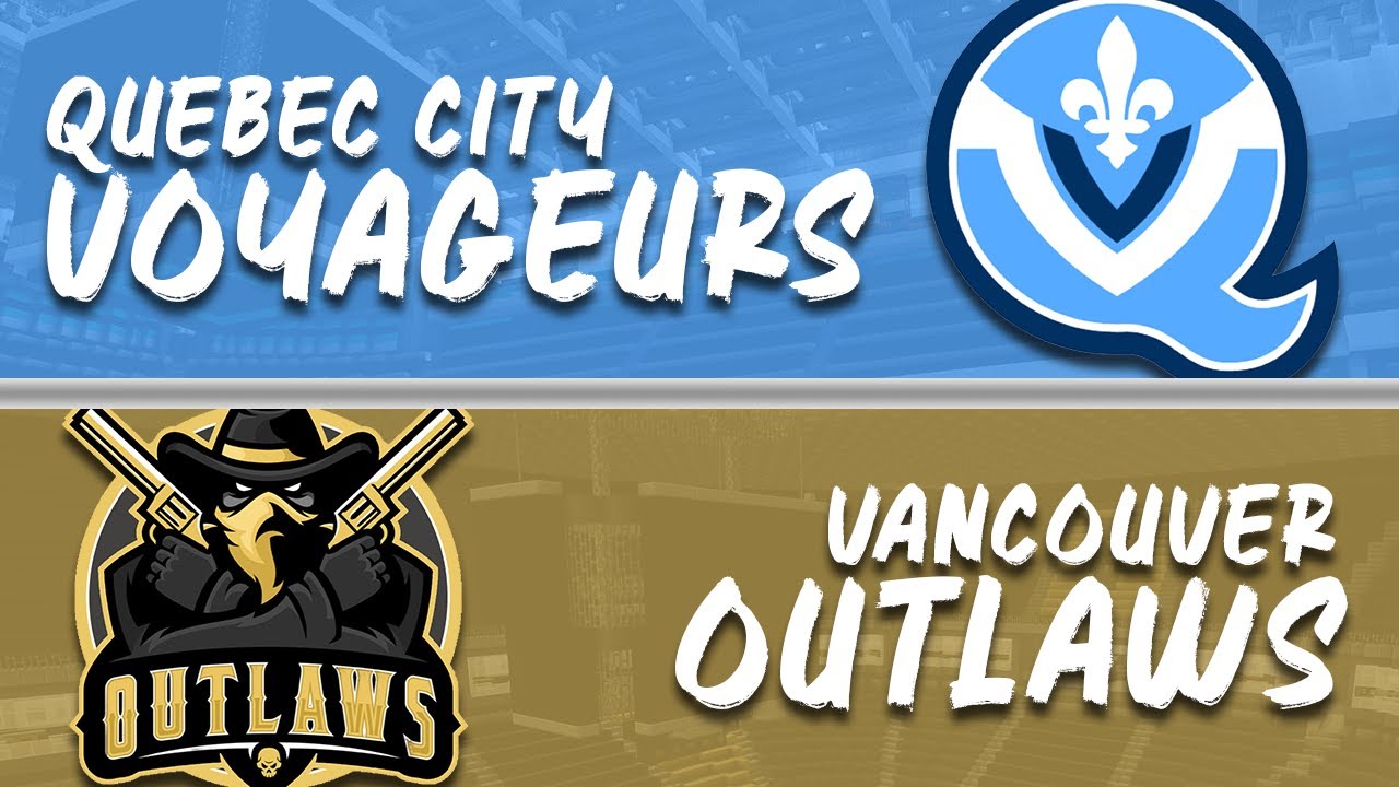Minecraft Hockey: Quebec City Voyagers @ Vancouver Outlaws - 9/11/22 ...