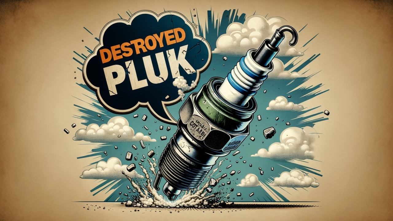 What Does A Coolant Fouled Spark Plug Look Like? - YouTube