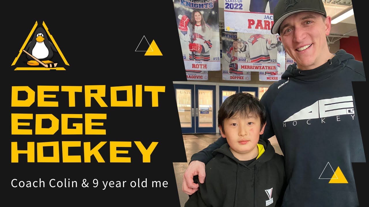 Detroit Edge Hockey Coach Colin - YouTube