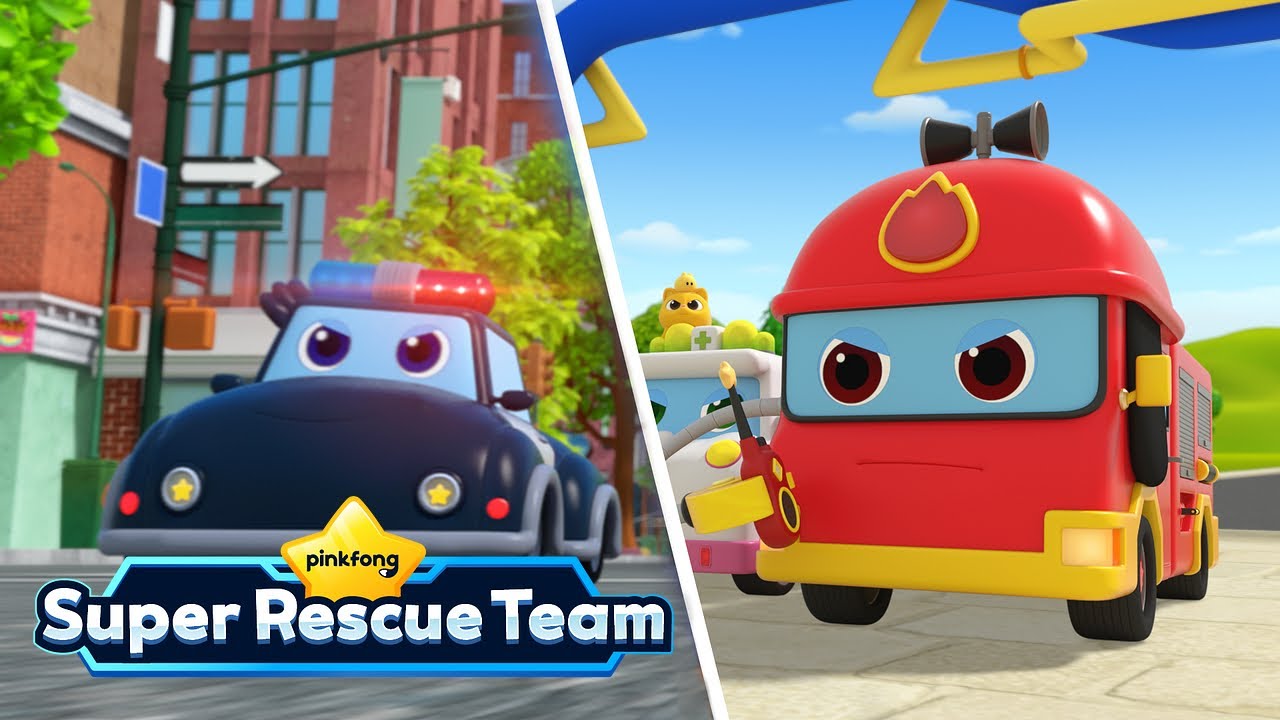 To the Rescue + Ready, the Fire Truck's Day｜S1｜Pinkfong Super Rescue ...