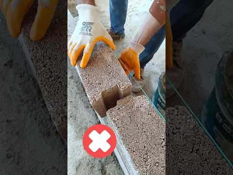 Hangi duvar örme uygulaması  sağlam #brick #building #diy #work #howto #construction #trend #tools