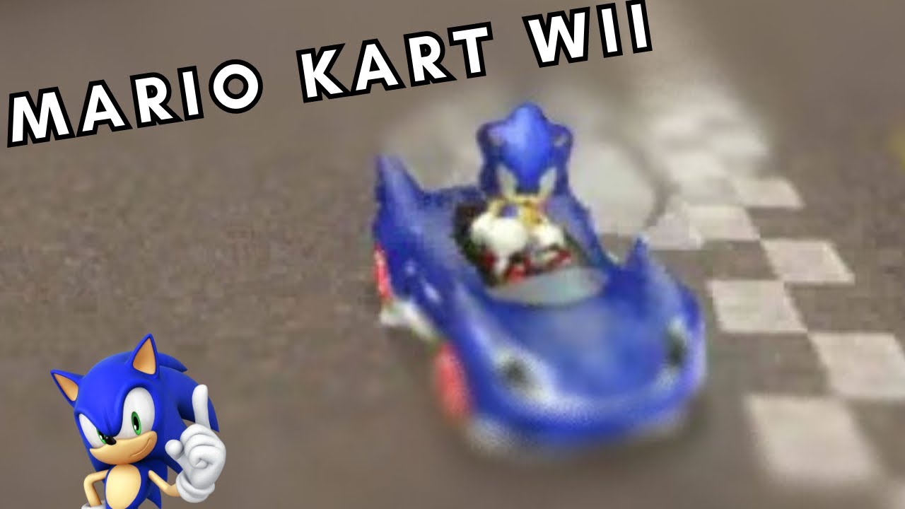 I HATE MARIO KART WII - sonic in ctgp revolution - YouTube