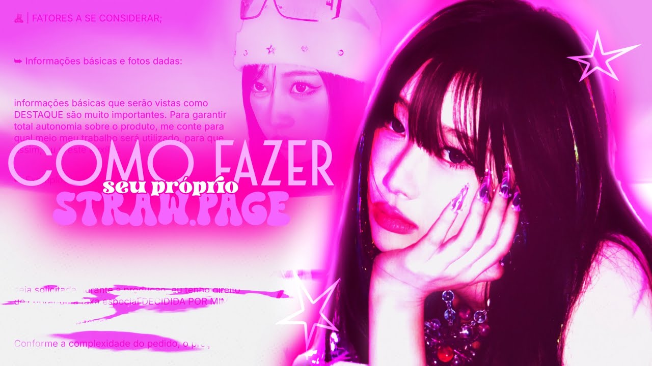 [PT-BR] Tutorial COMPLETO de STRAW.PAGE + PROCESSO (๑^ ^๑) - YouTube